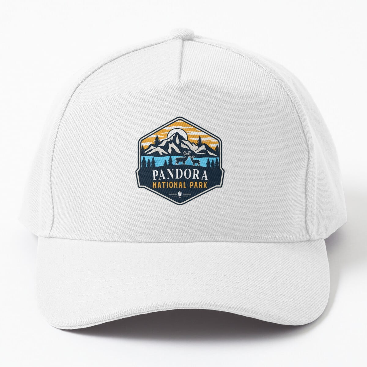 TypoTee Pandora National Park Baseball Cap; Inspirational Graphic Cap ...