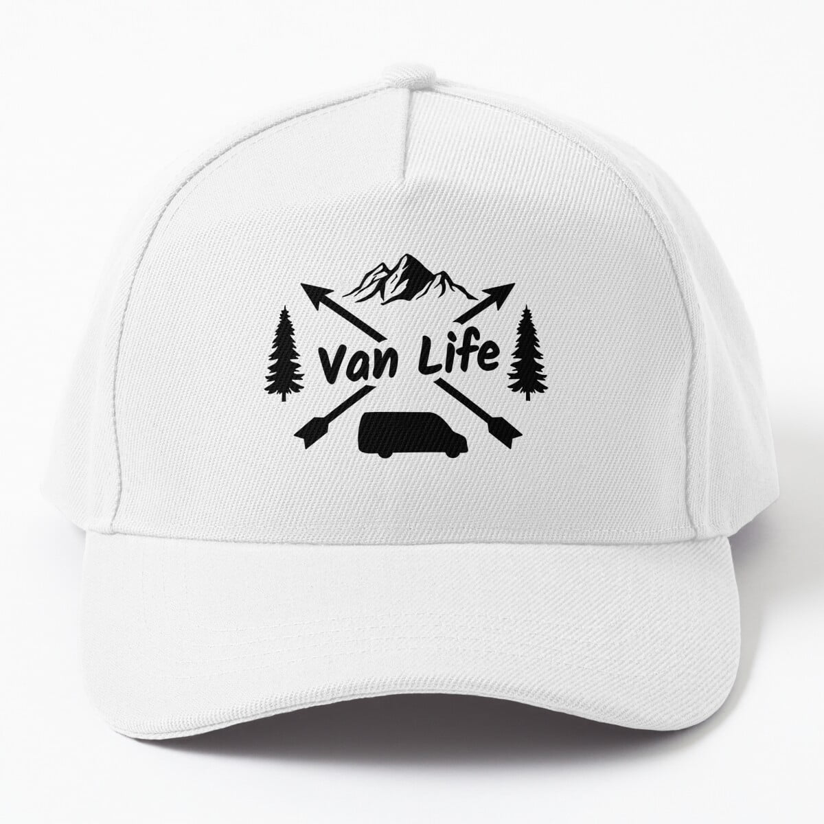 TypoTee Vanlife - Van Life - Campervan - Camper - Rv - Mountains - Road ...