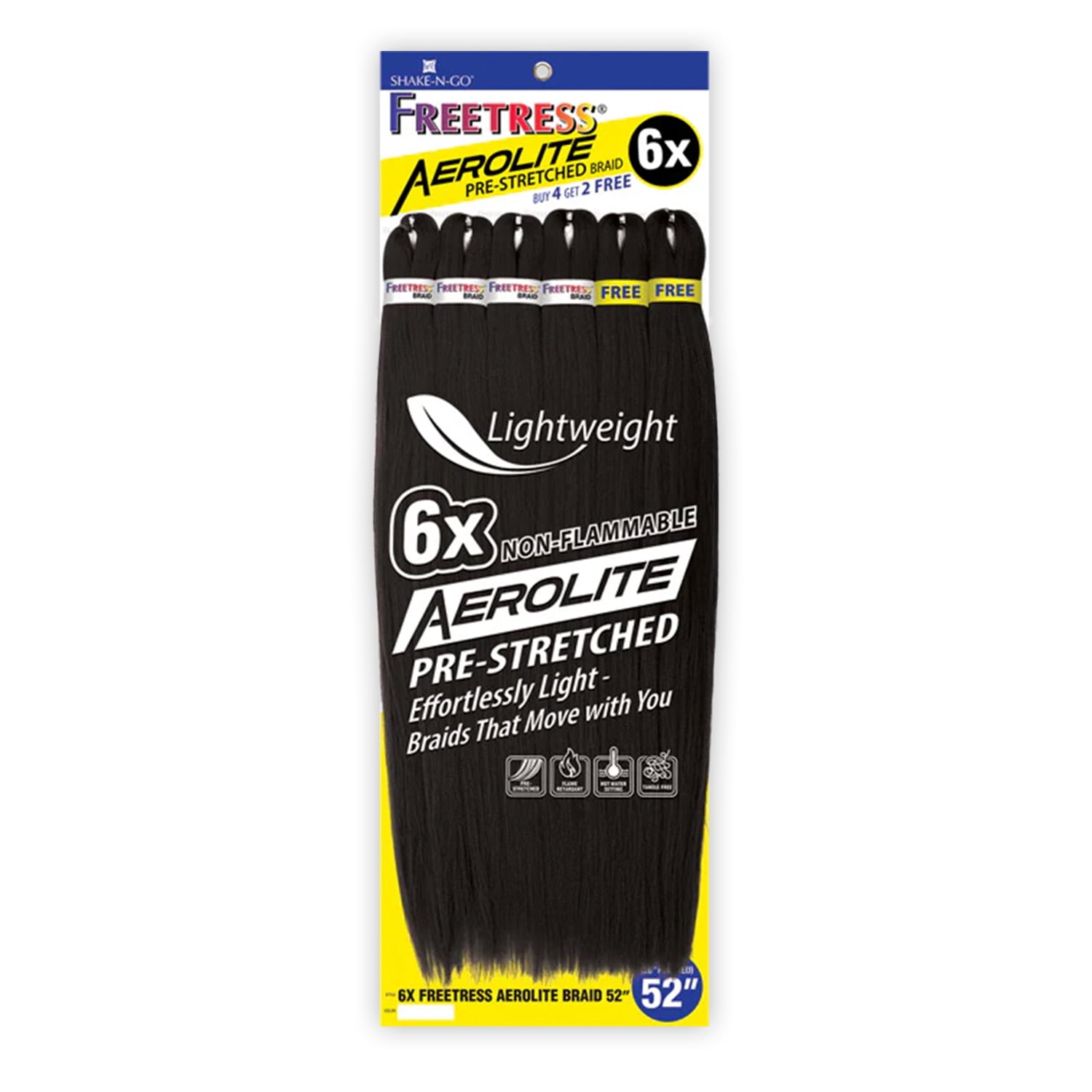 Typpkmm, Portable Freetress Aerolite Synthetic Braids Pre with ...