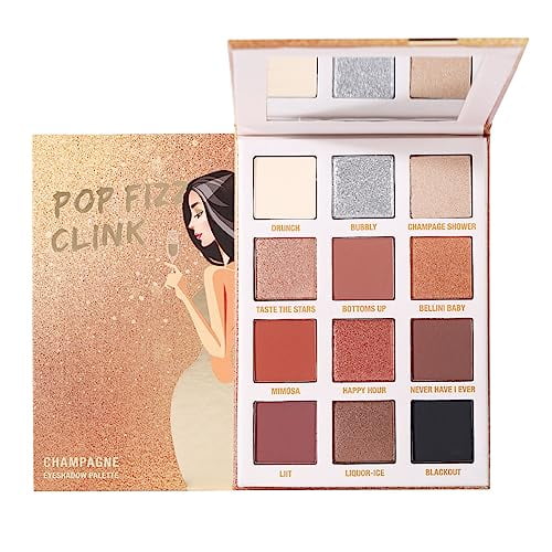 Typsy Beauty Pop Fizz Clink Champagne Eyeshadow Palette - Walmart.com