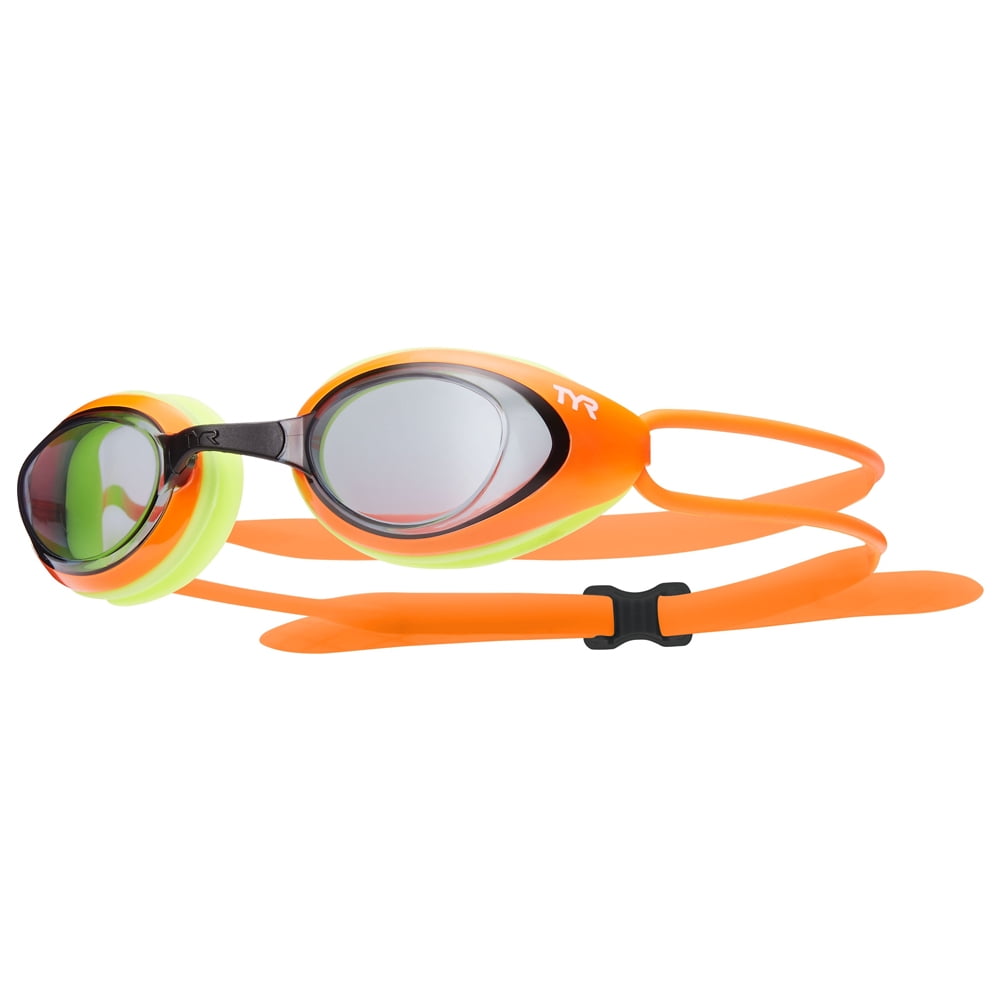 Tyr Sports Inc Blackhawk Racing Goggle 814Smoke/Orange - Walmart.com