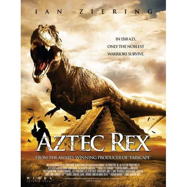 Tyrannosaurus Azteca - movie POSTER (Style A) (11" x 17") (2007 ...
