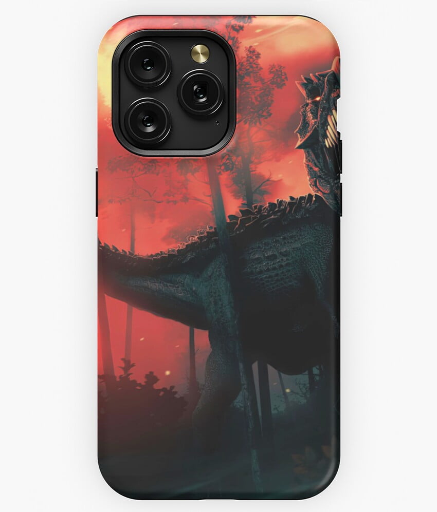 Tyrannosaurus Dinosaur T-Rex Art G1044 Phone Case for iPhone17 16 15 14 ...