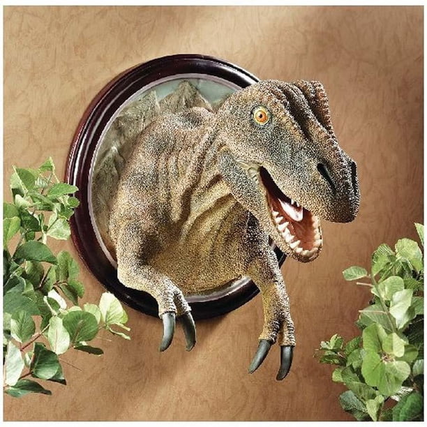 Tyrannosaurus Rex Dinosaur Trophy Home Gallery Sculptural Statue ...