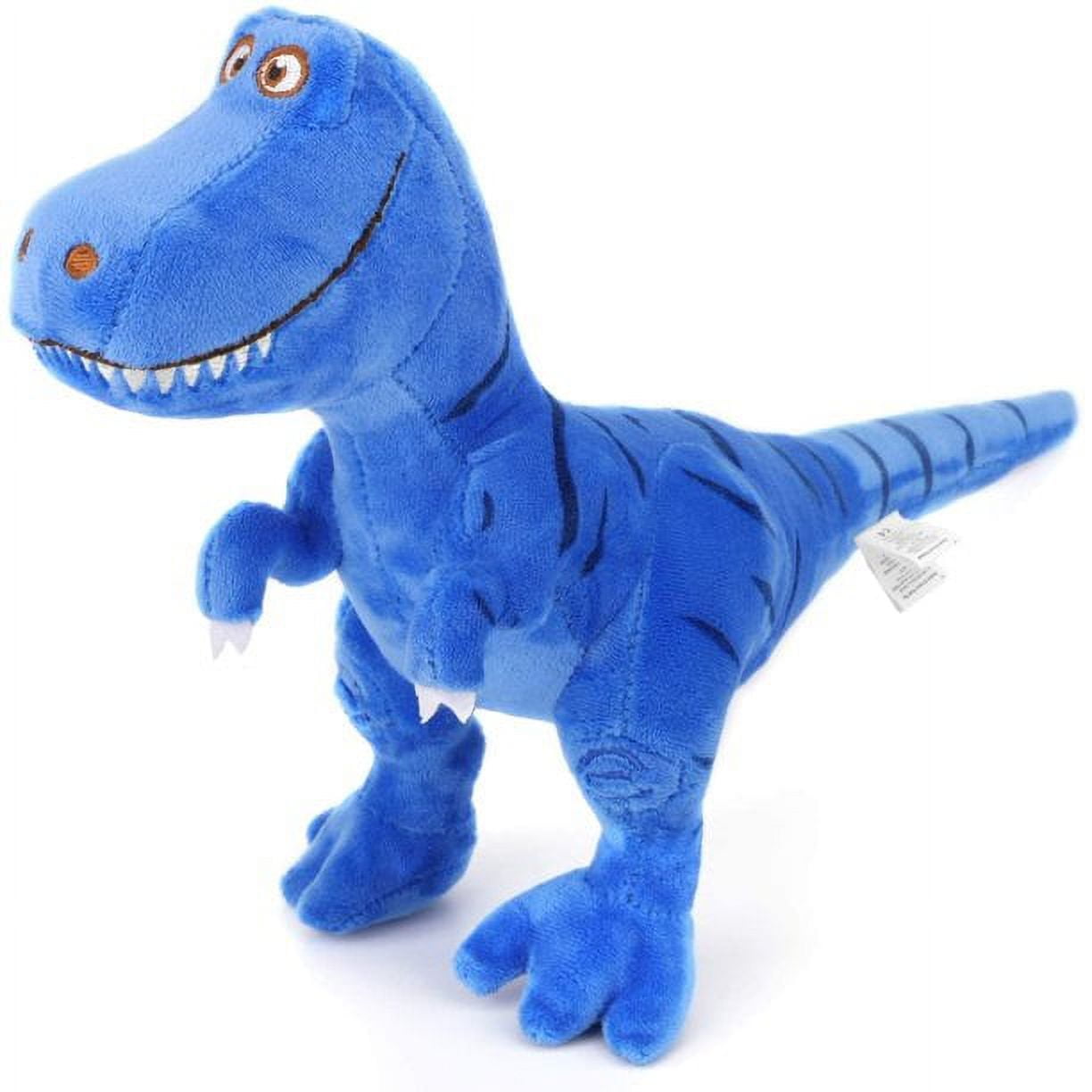 Tyrannosaurus Rex plush toy simulates dinosaur doll blue 28cm high 45cm ...