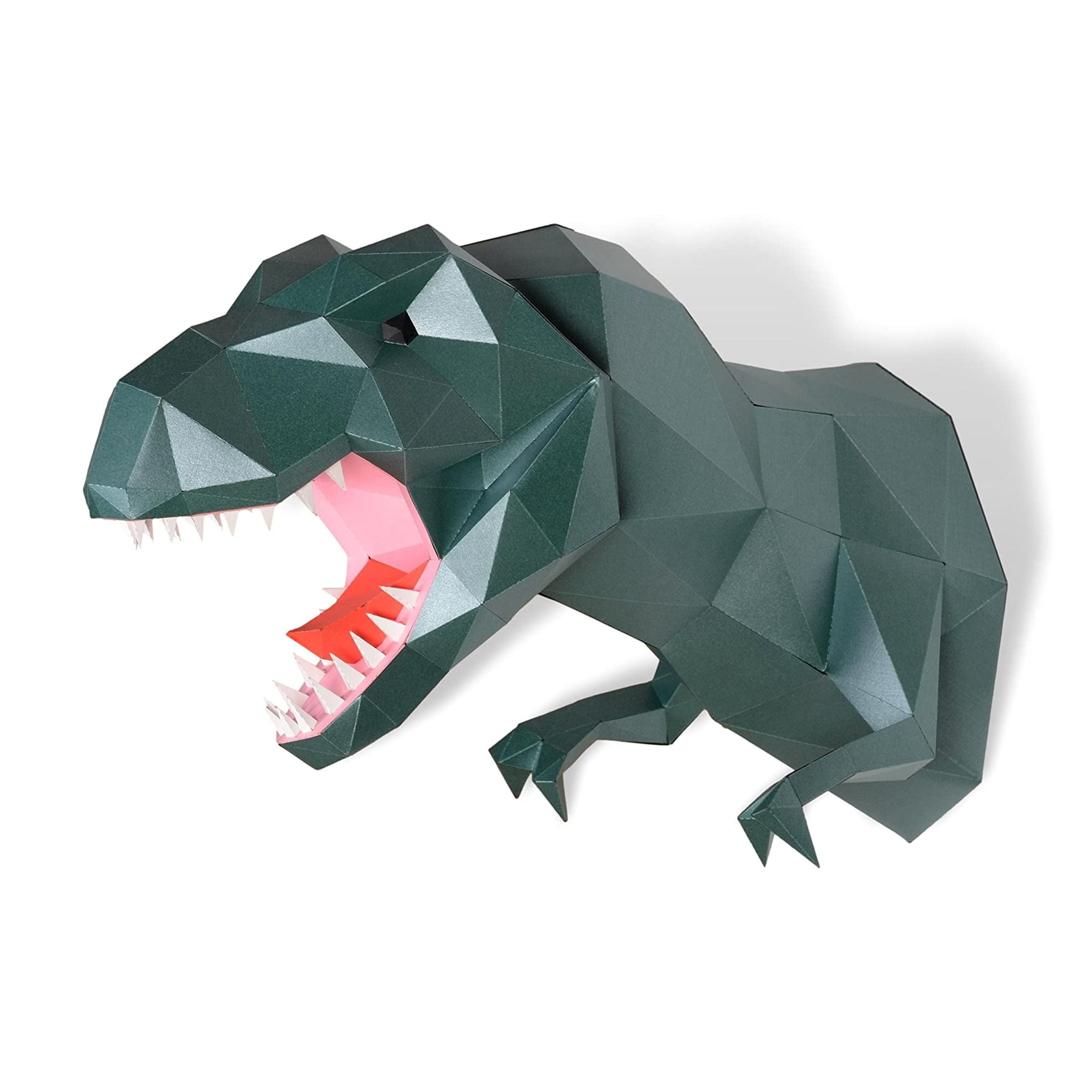 Tyrannosaurus rex Trophy Paper Sculpture,Pre-cut DIY Papercraft Kit ...