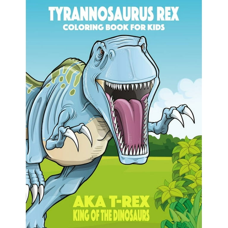 girl t rex coloring pages