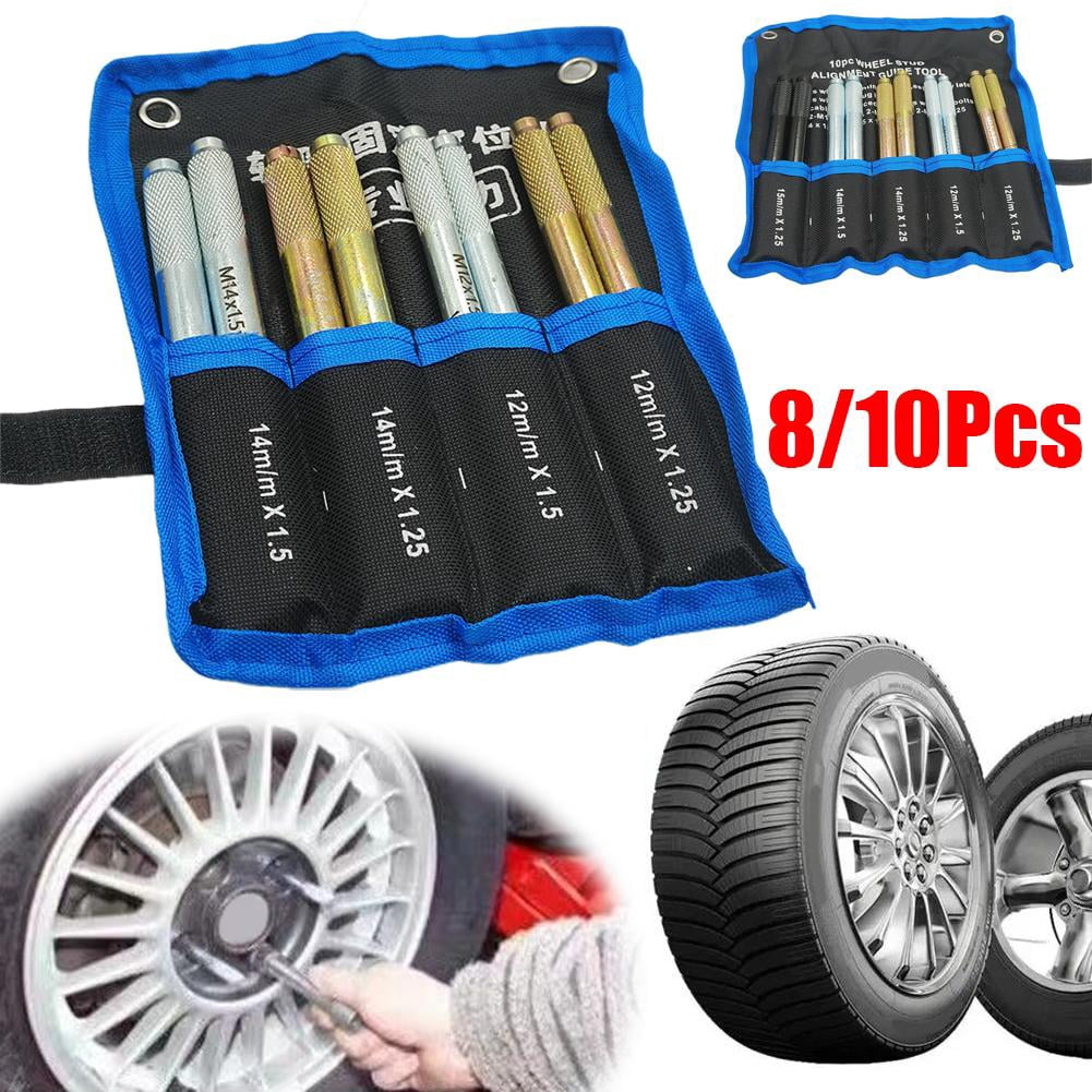 Tyre Mounting Aid, 8 Pieces Wheel Assembly Aid, Stainless Steel Wheel ...