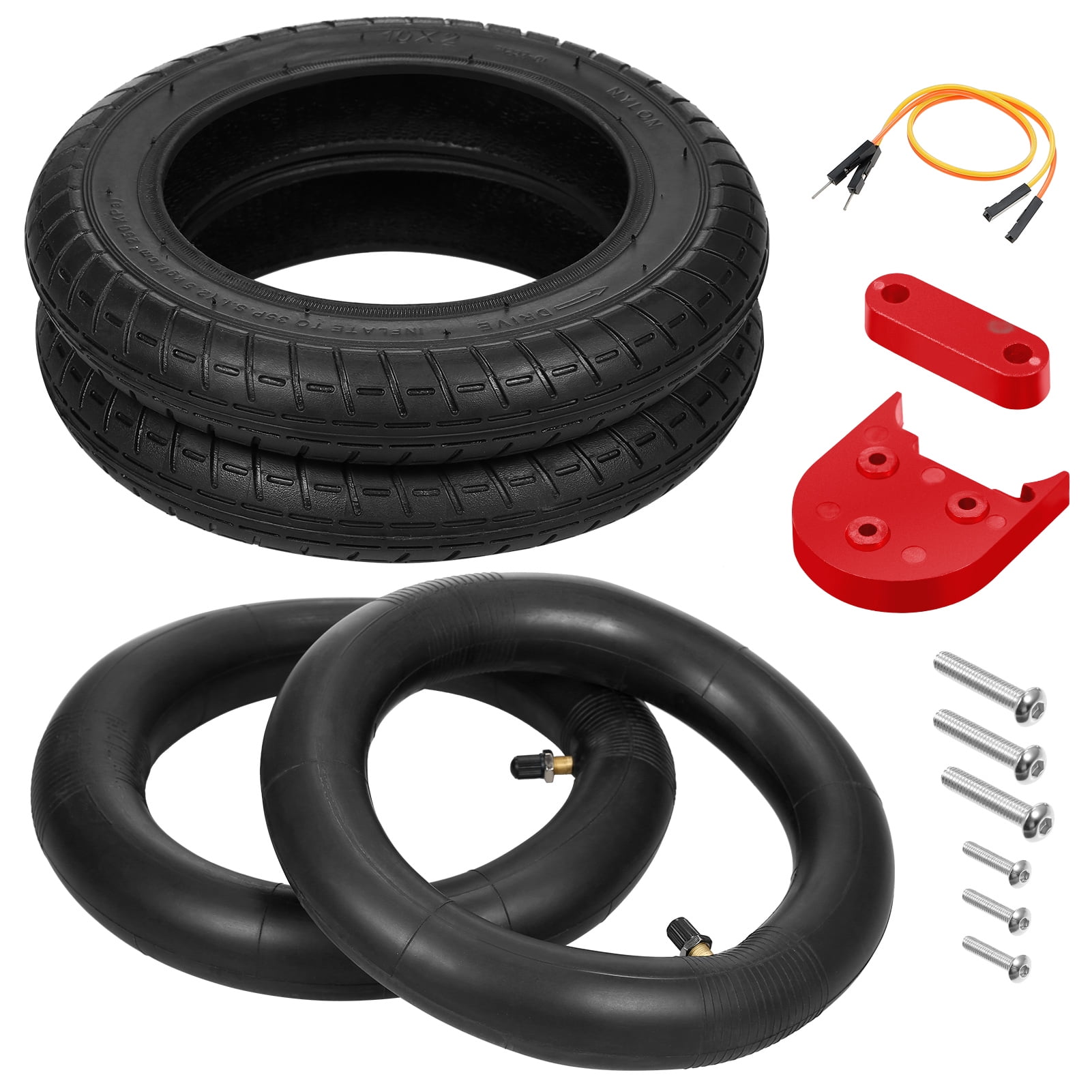 Tyre,Tire Wheel Set With M365 X 2.0 Inch Inflatable Inner Tube Set With ...