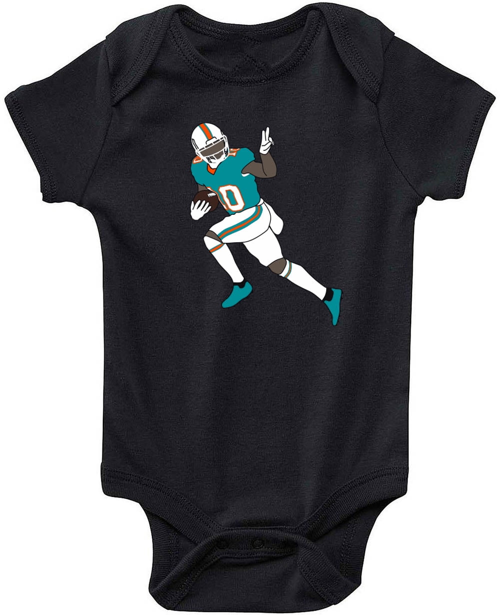 Tyreek Hill Dolphins Peace Sign Baby 1 Piece - Walmart.com
