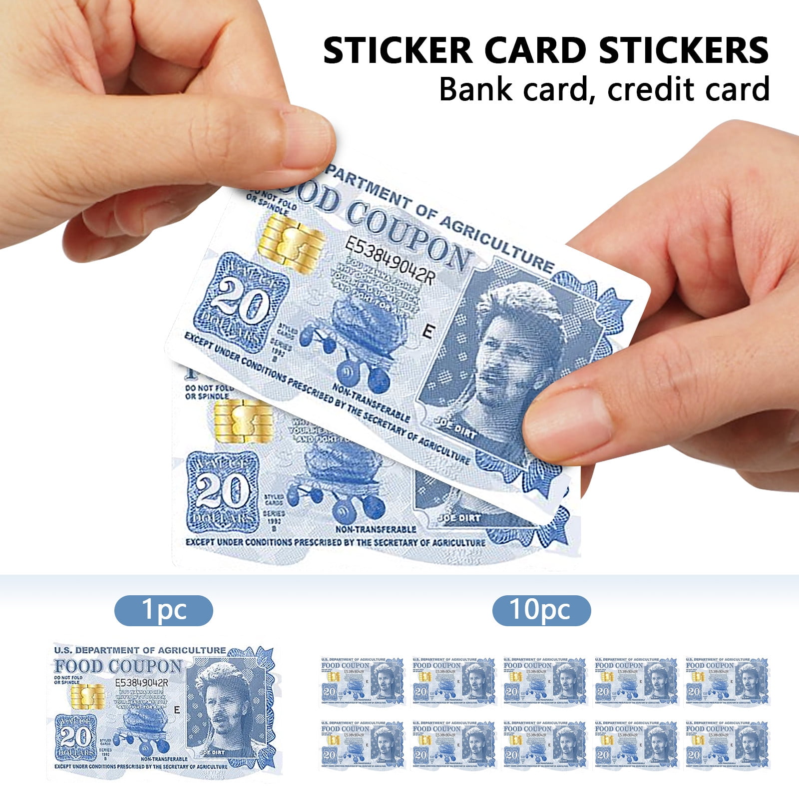 Tyrone Biggums Food Coupon Credit Card Sticker, Debit Card Skin Cover ...