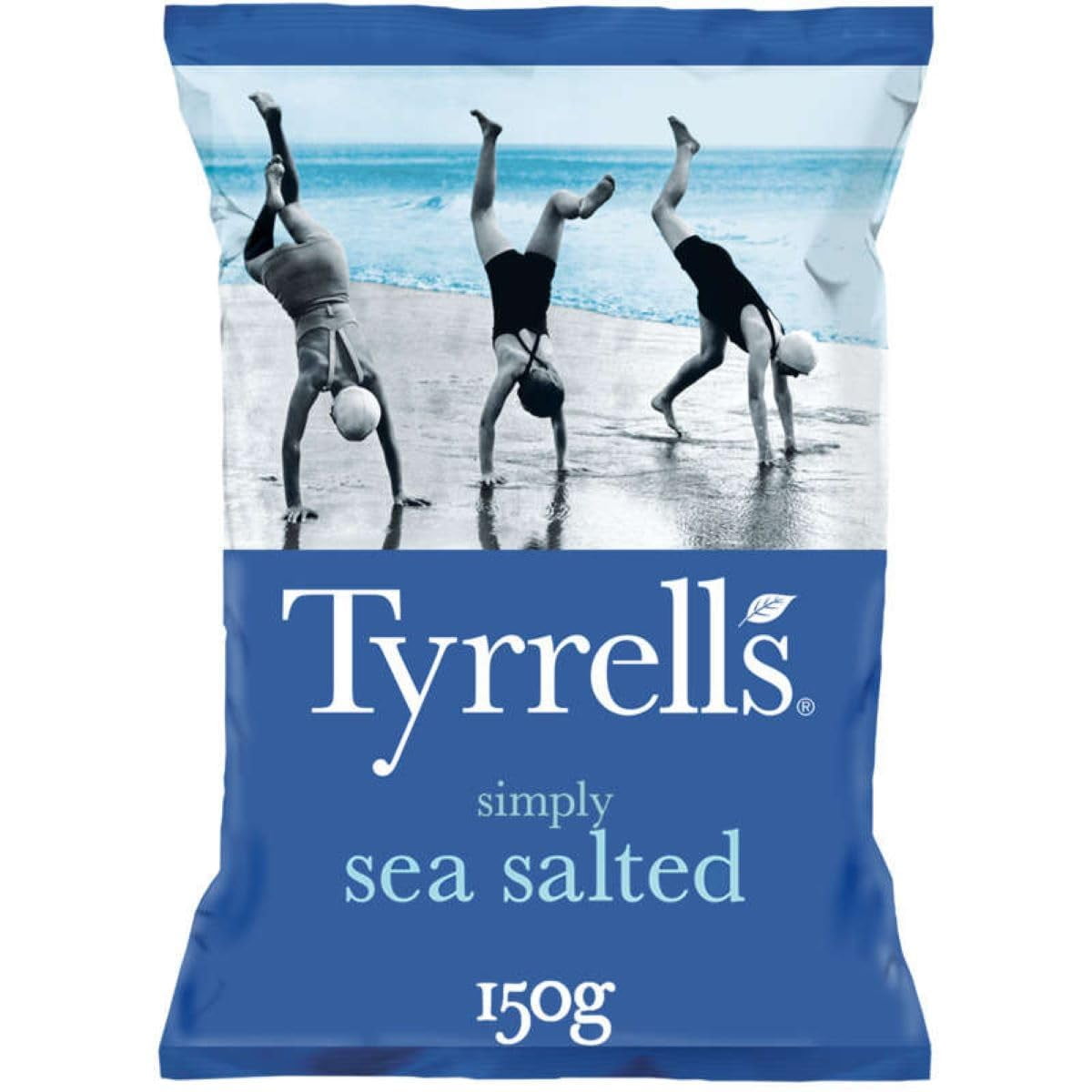 Tyrrells Chips Lightly Sea YYF14 Salted 150 g - Walmart.com