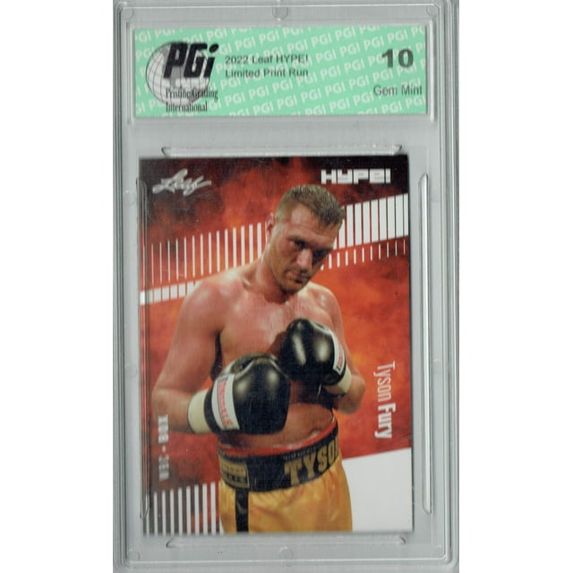 Tyson Fury 2022 Leaf HYPE! #93 Only 5000 Made! Gyspy King! Trading Card ...