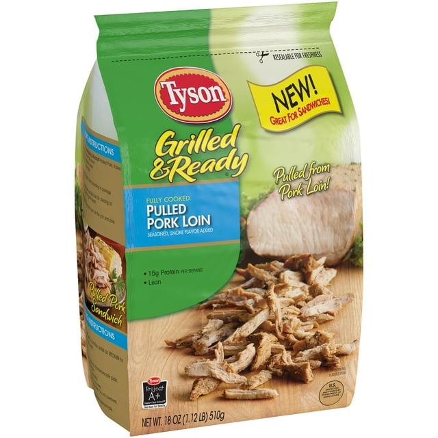 Tyson Grilled & Ready Pulled Pork - Walmart.com