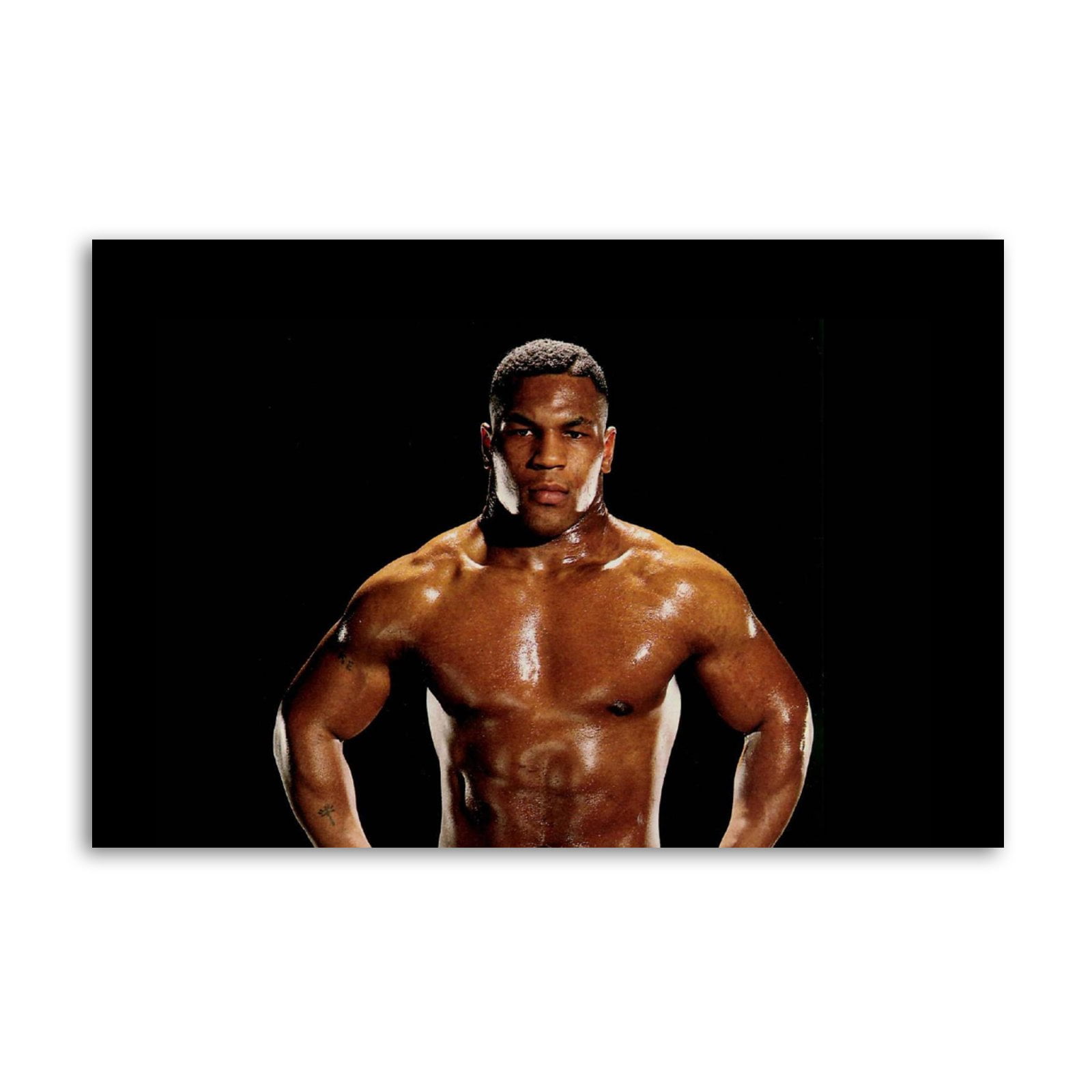 Tyson Heavyweight Champion Boxing Sports Painting On Canvas Wall Art ...