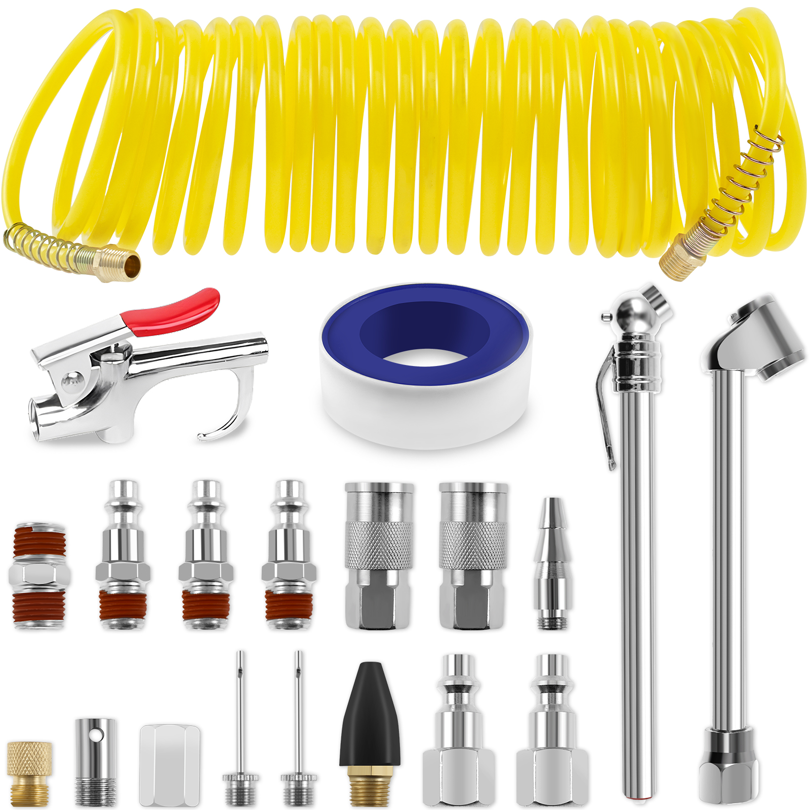 EXELAIR 50-Piece Professional Air Tool Accessory Kit by Milton ...