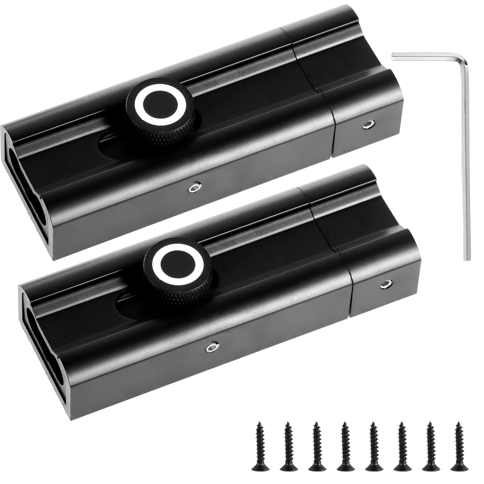 Tysrjsv 2pcs Slide Lock Security Slide Latch Lock Aluminium Alloy ...