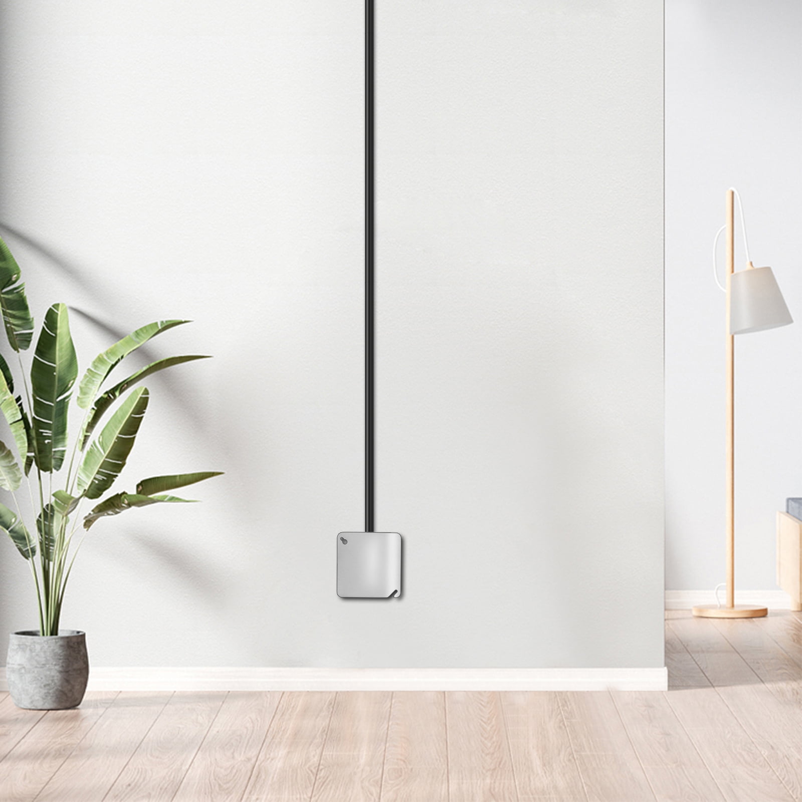 Tysrjsv 4pcs Metal Electrical Box Cover Plates Robust 4 inch Square ...