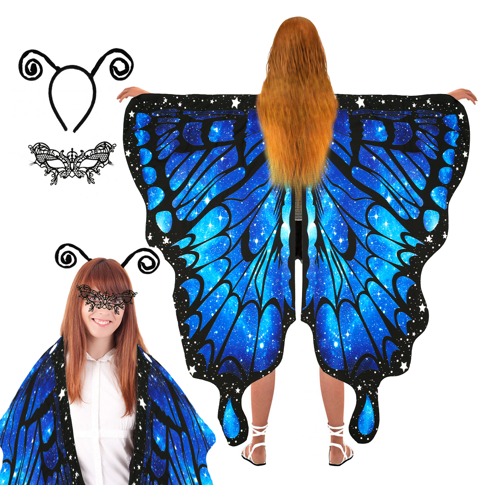 Adult Wolf Clan Warrior Cape Costume - Walmart.com