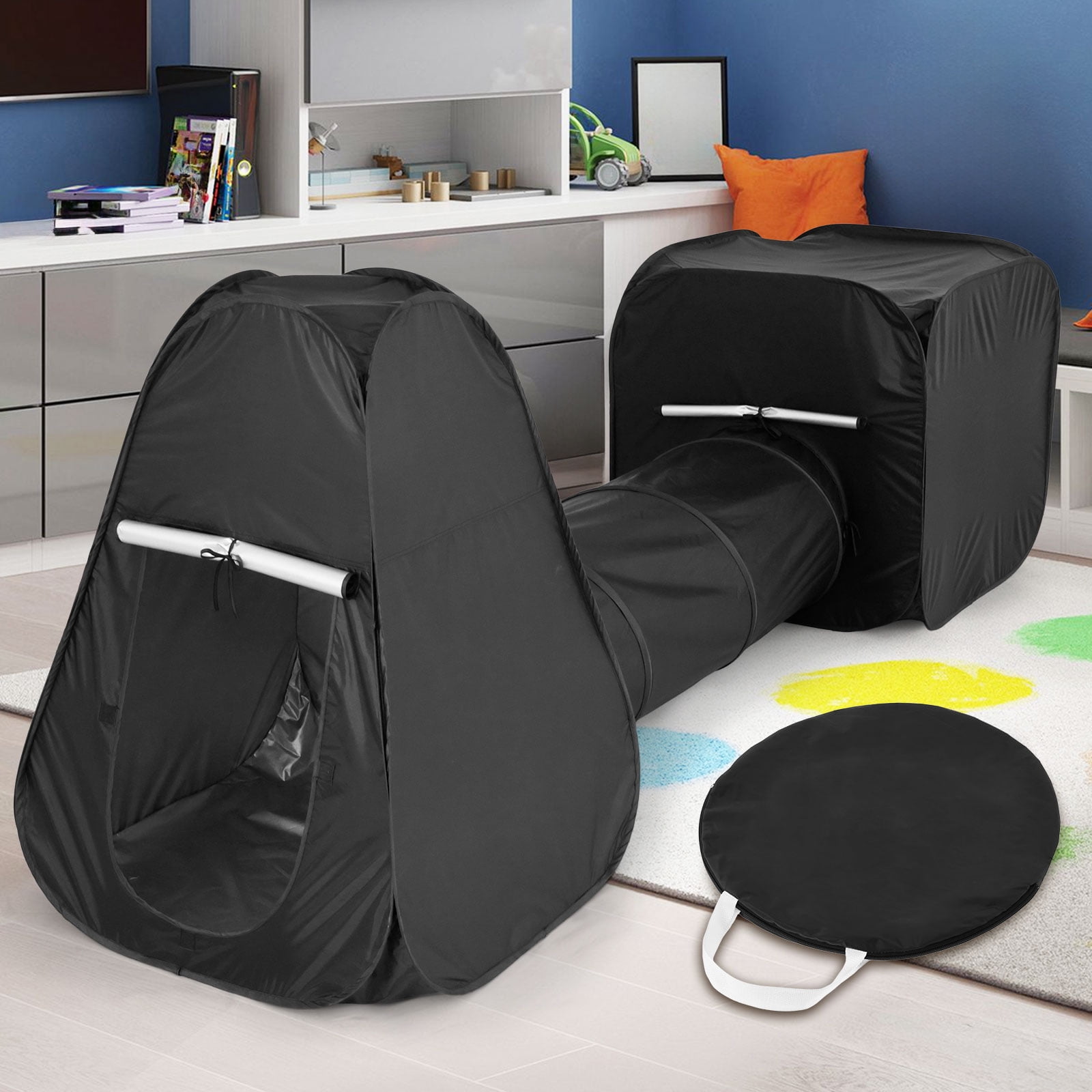 Tysrjsv Blackout Tent Calm Down Tent for Children to Play and Relax ...