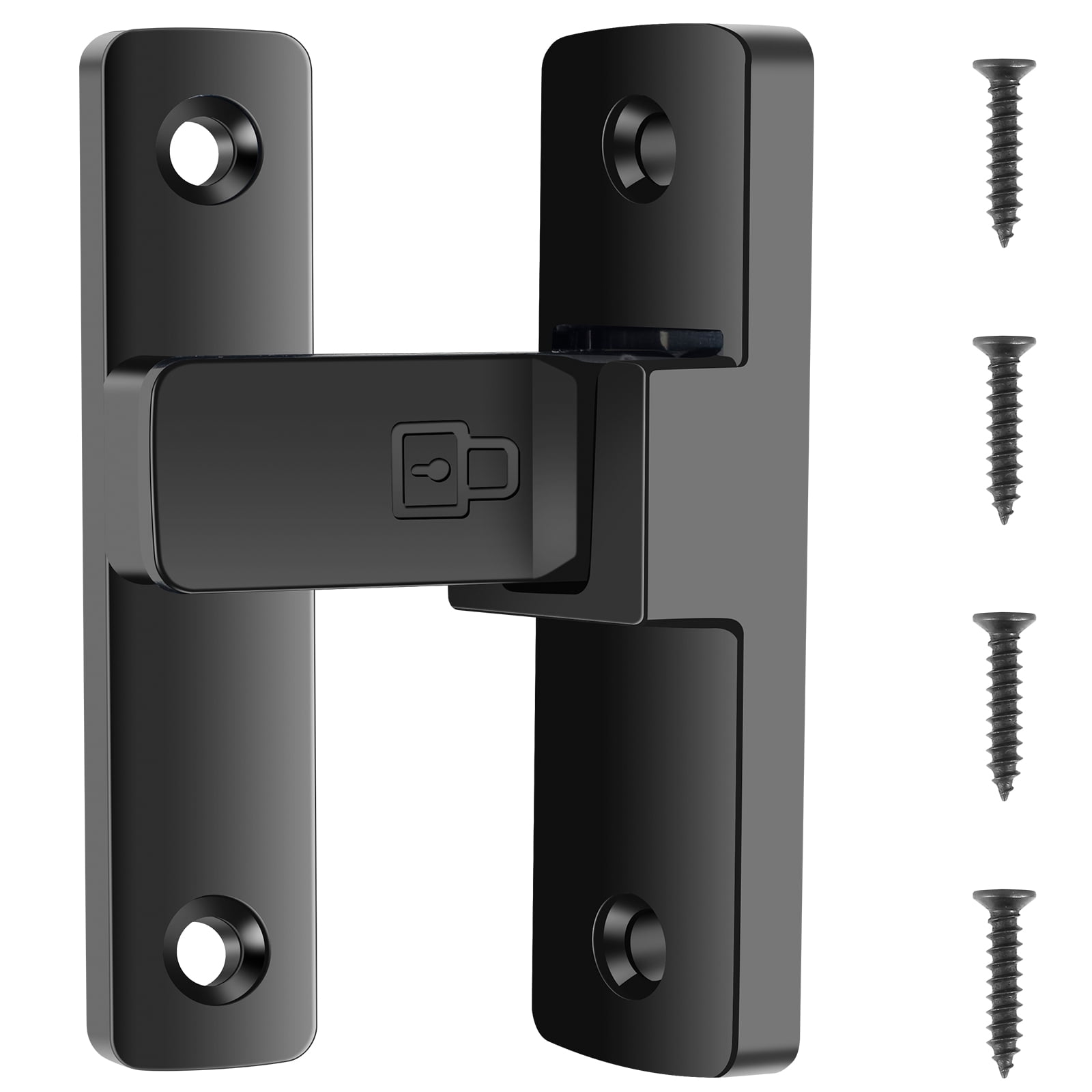 Tysrjsv Flip Latch Lock 90/180 Degree Sliding/Swinging Door Latch Lock ...