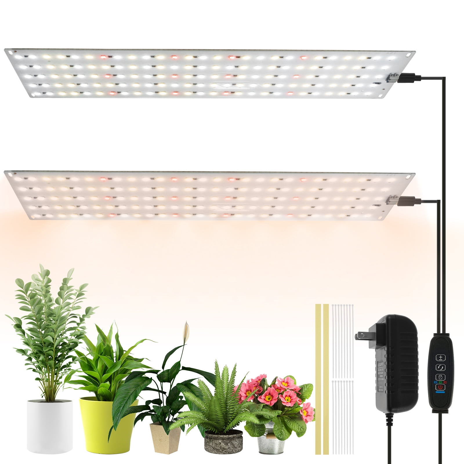Tysrjsv Grow Light 270 LEDs/540 LEDs Full Spectrum Grow Lamp with Auto ...
