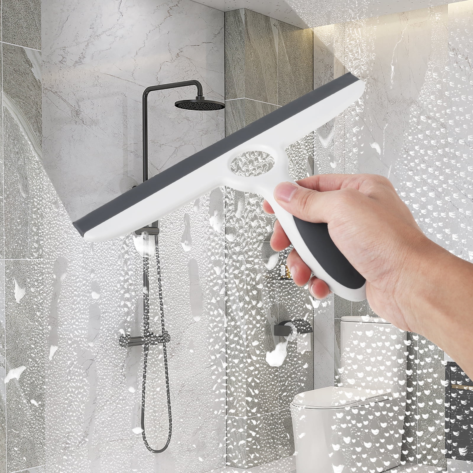 Tysrjsv Shower Squeegee Lightweight Squeegee Versatile Shower Glass ...