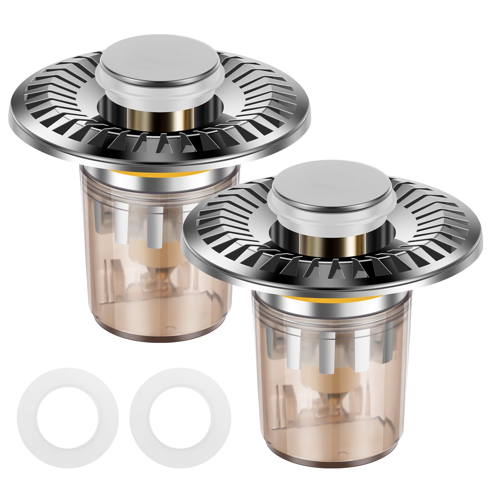 Tysrjsv Sink Drain Strainer Versatile Easy to Clean Pop Up Sink Drain ...
