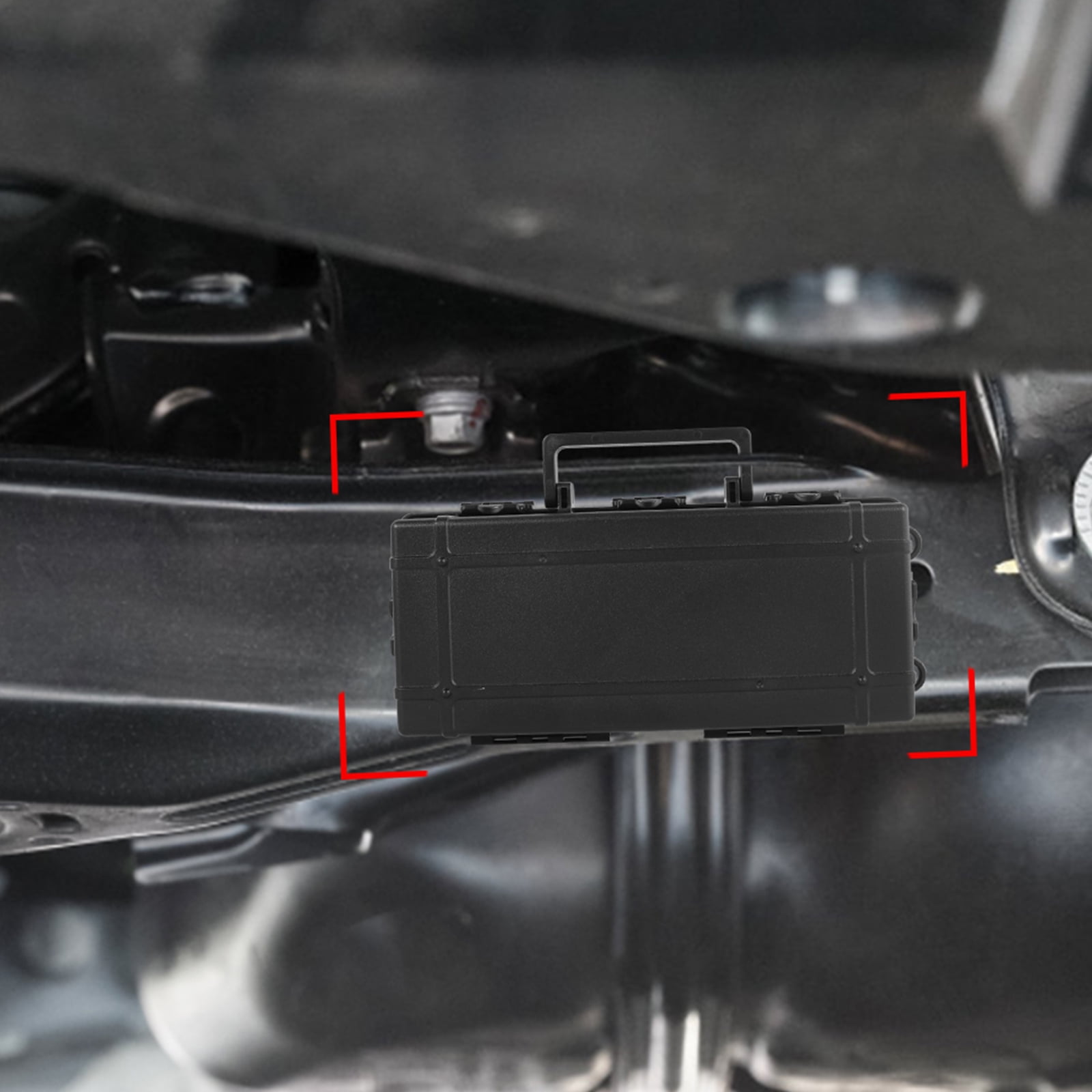 Tysrjsv Under Car Magnetic Key Holder Strong Magnet Car Hidden Key Box ...