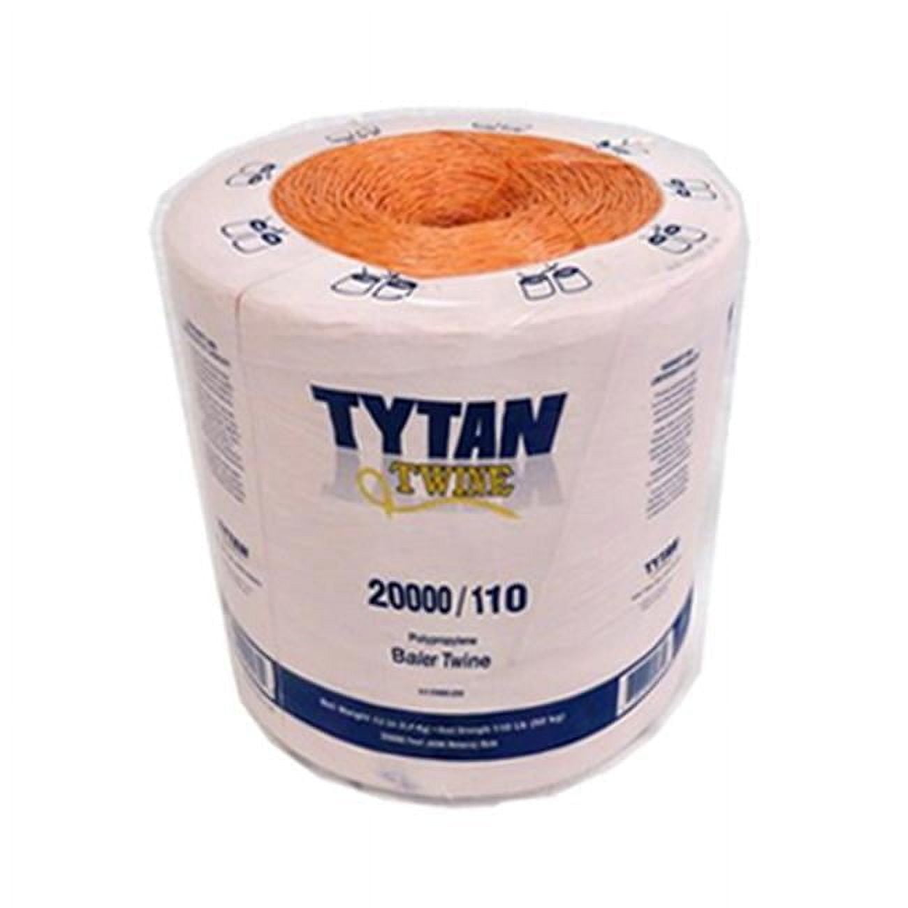 Tytan Strong 20,000 ft. Orange Polypropylene Baler Twine, UV Treated ...