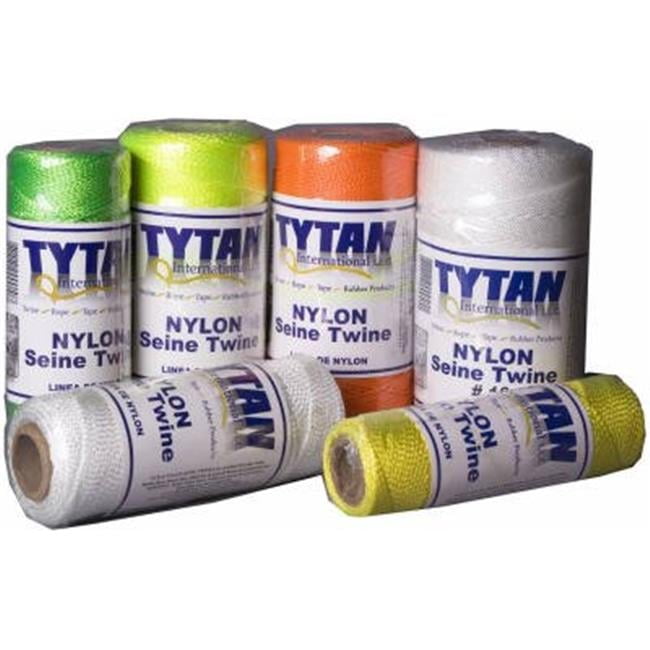 Tytan International TST181W Nylon Twisted Seine Twine, White - 18 in. x ...