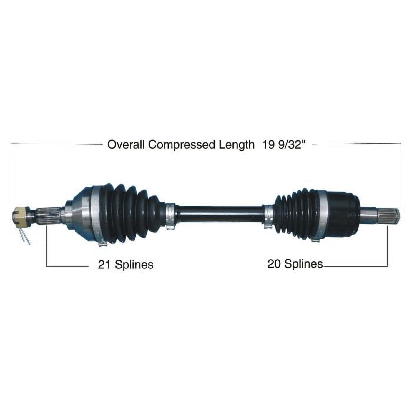 Tytaneum Heavy Duty Cv Axle Kawasaki Front Right - Walmart.com