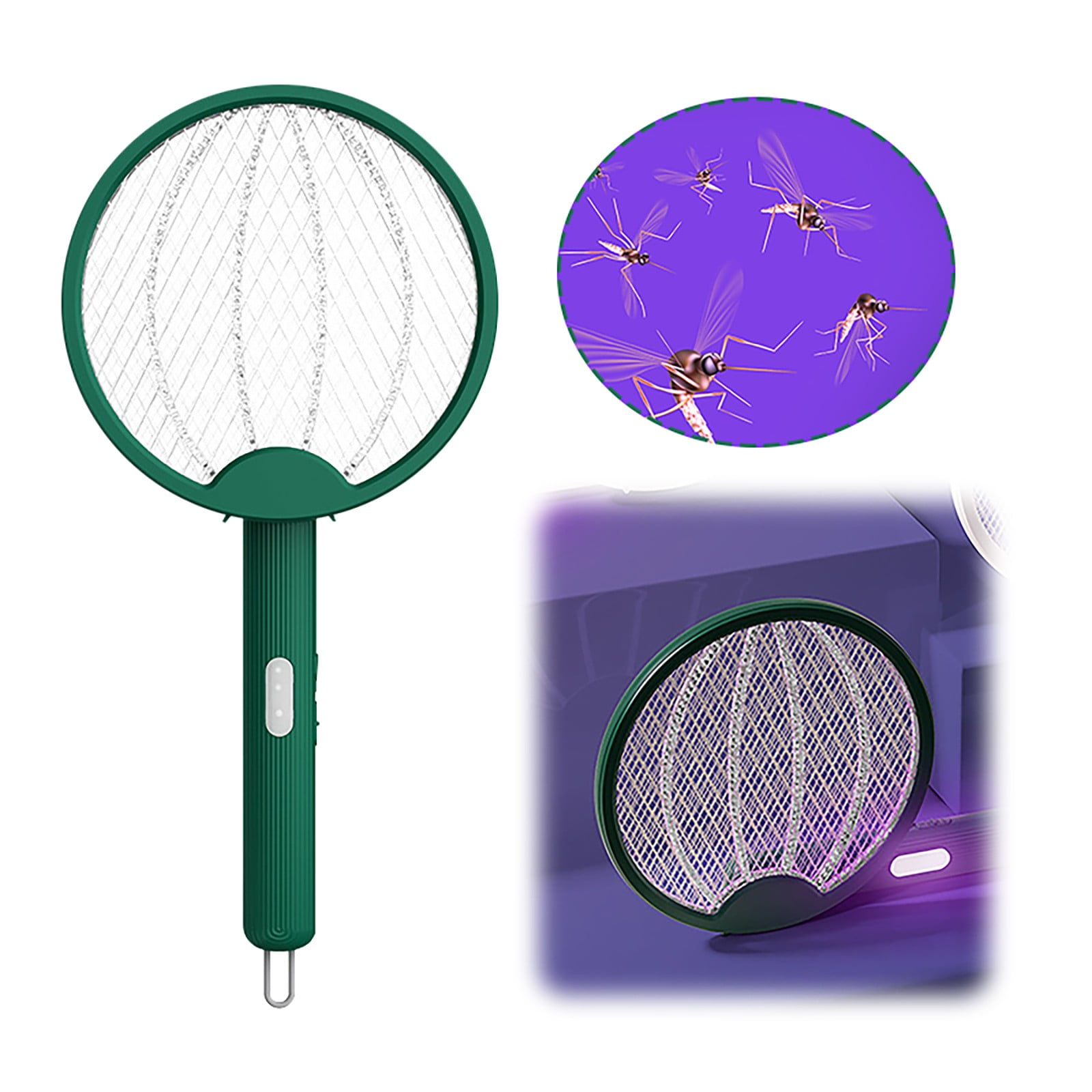 Tyuong Home Decor Innovative Four In One Foldable Electric Swatter ...