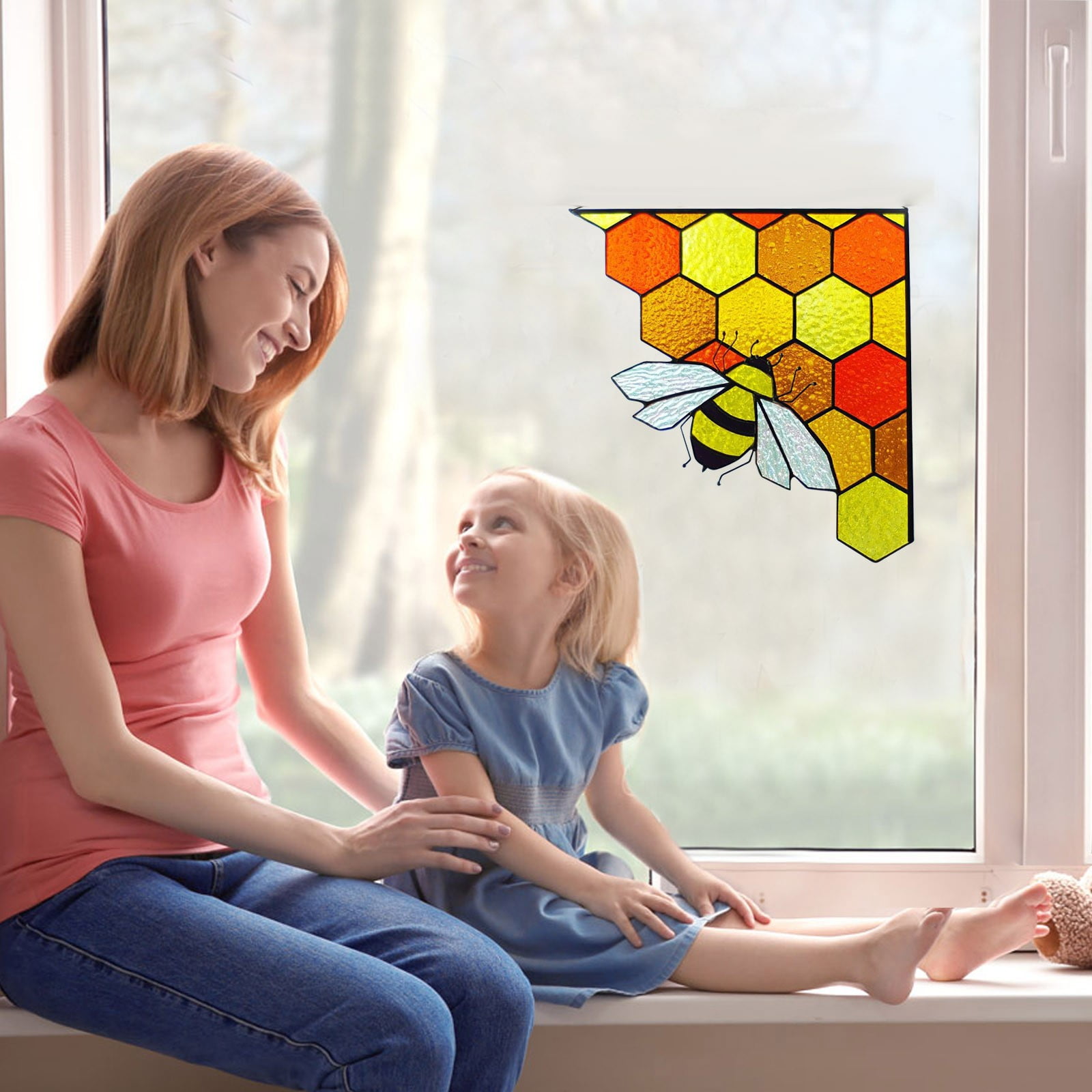 Tyuong Stickers Spring Bee Banner Stickers Garden Banner Bee Party ...