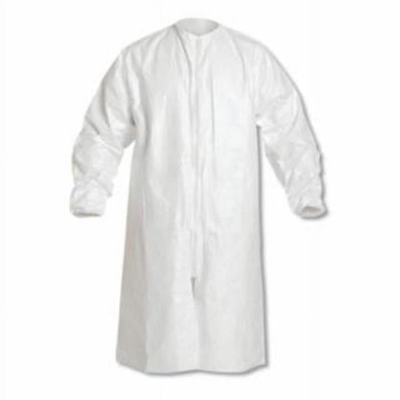 Tyvek Isoclean Frock - White - Extra Large - Pack of 30 - Walmart.com
