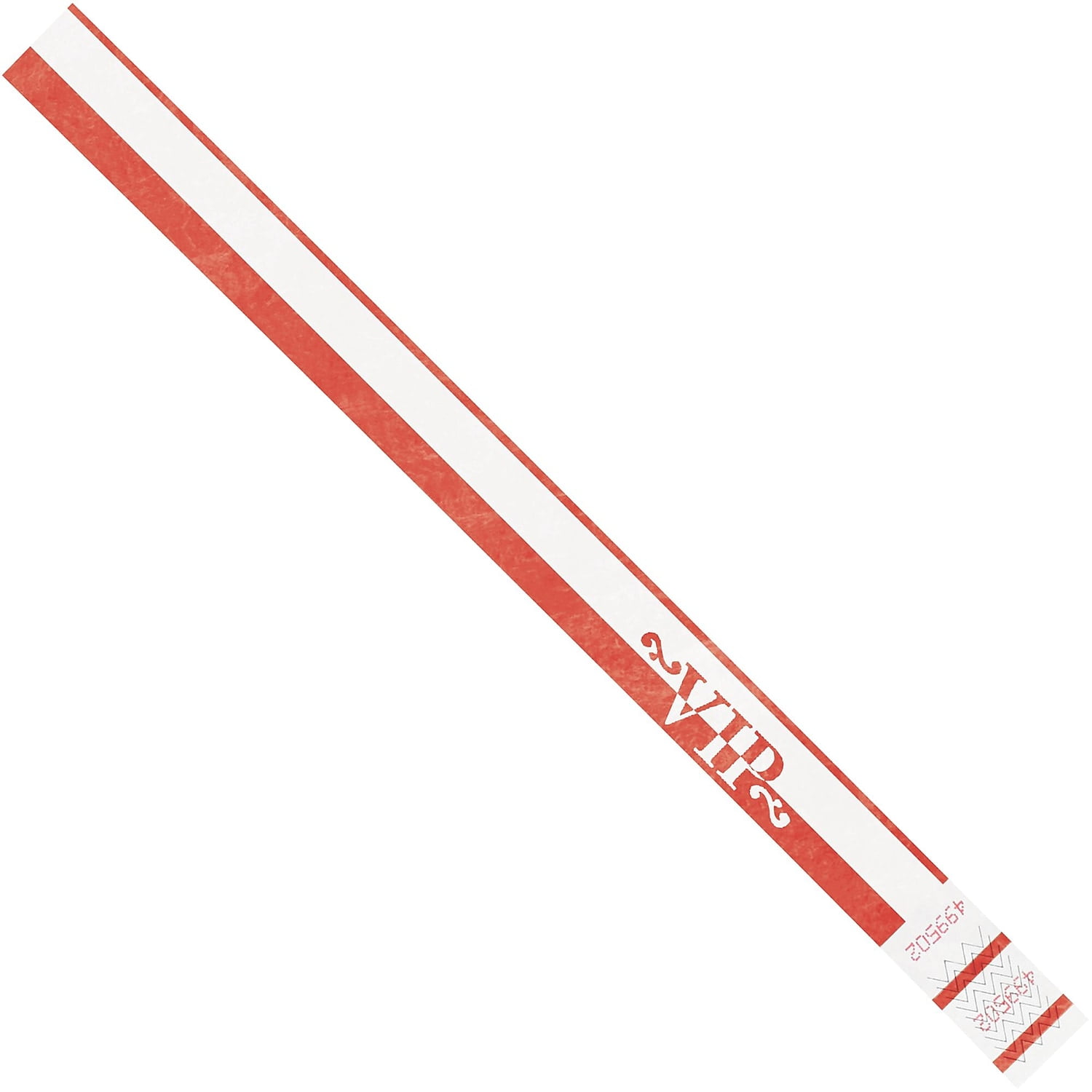 Tyvek Tyvek Wristbands, 3/4" x 10", Red VIP, PK500 WR106RD - Walmart.com