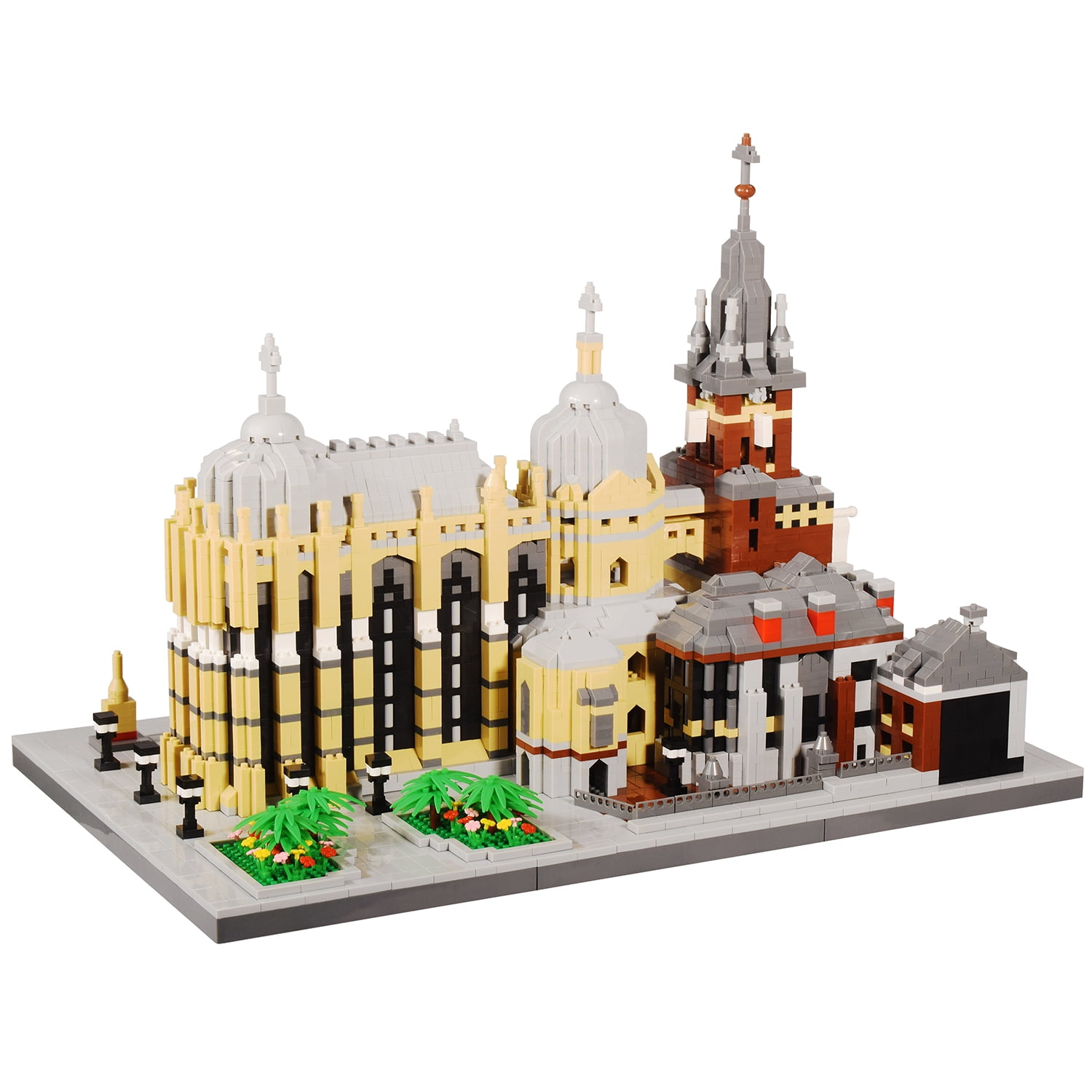 TzFioy Aachen Cathedral Germany Building Blocks Set (6650Pcs) Famous ...