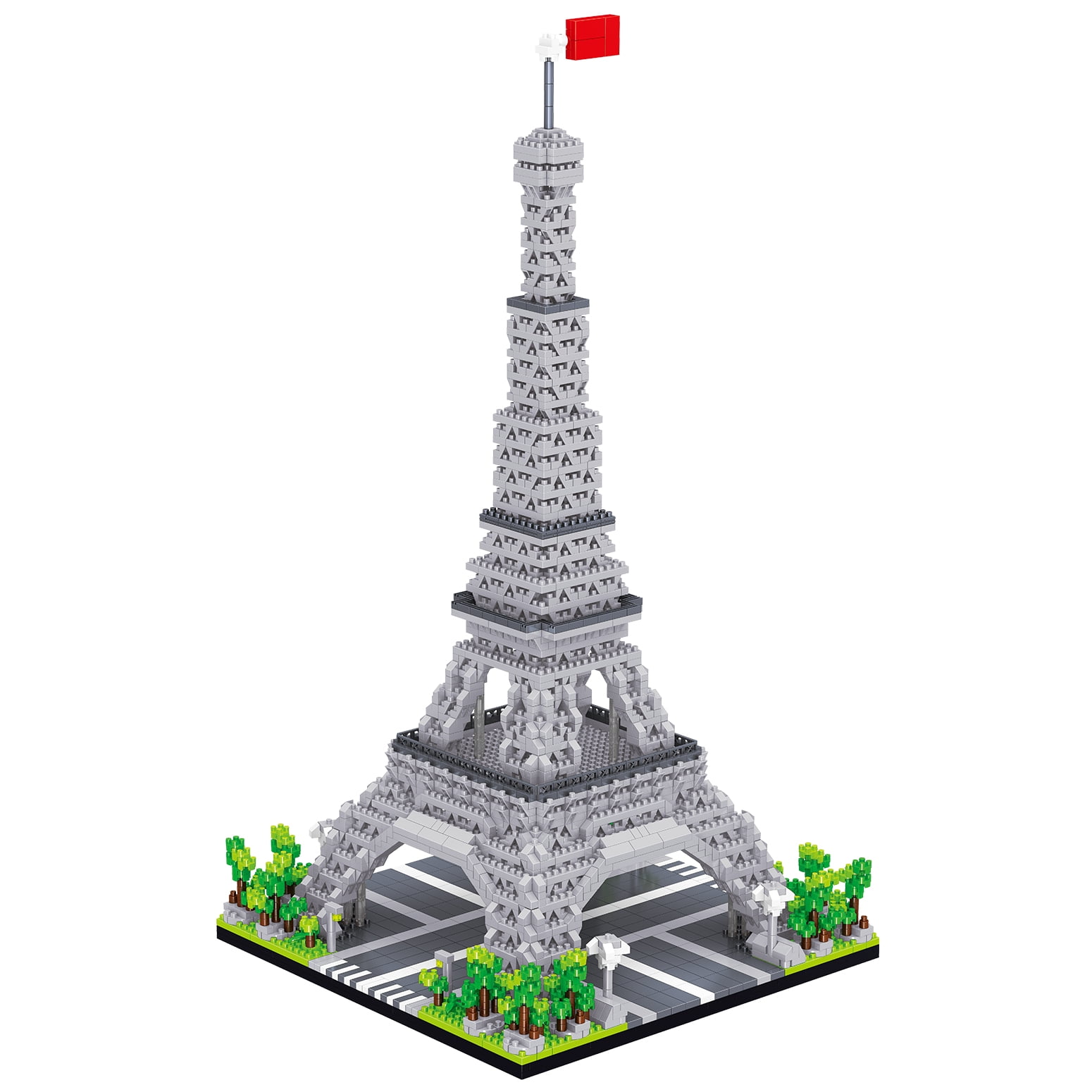 TzFioy France Paris Eiffel Tower Building Blocks Set (3585Pcs) Famous ...
