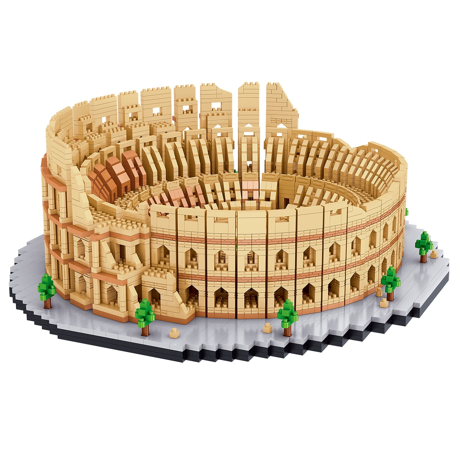 TzFioy Italy Rome Colosseum Building Blocks Set (5594Pcs) Famous World ...