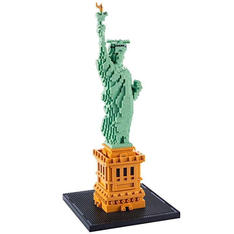 TzFioy Statue of Liberty Building Blocks Set (2810Pcs) Famous World Architecture Educational ...
