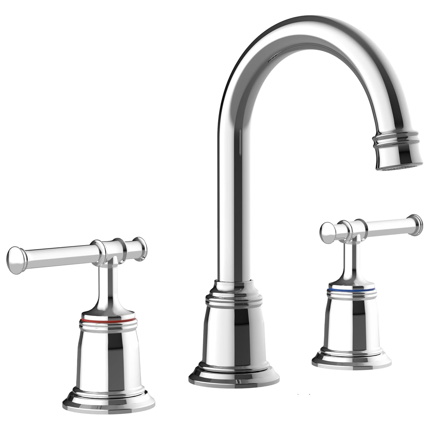 Tzou 8-inch Bathroom Faucet for Sink 3 Holes, with Pop up Drain and ...