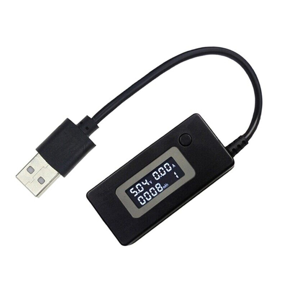 Tzt 4-30V 6.5A Voltage Type-C Usb-C Tester Current Meter Timing Ammeter ...