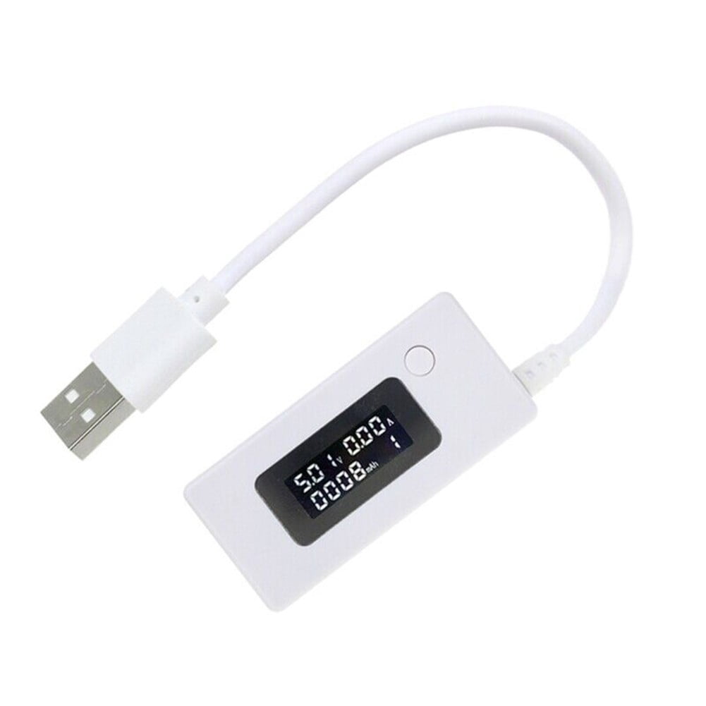 Tzt 4-30V 6.5A Voltage Type-C Usb-C Tester Current Meter Timing Ammeter ...