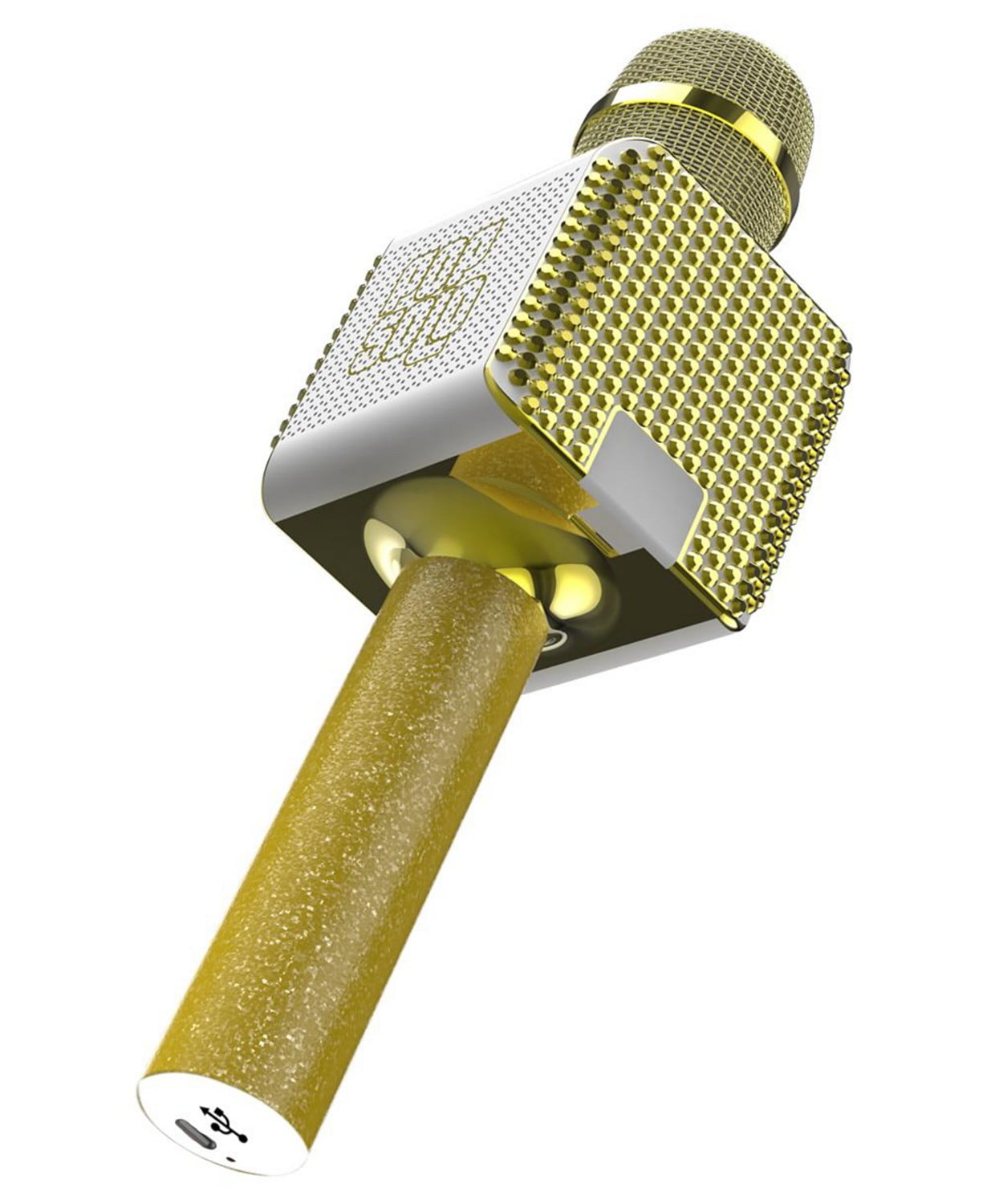 Tzumi Pop Solo Bling Bluetooth Karaoke Microphone with Voice Mixer ...