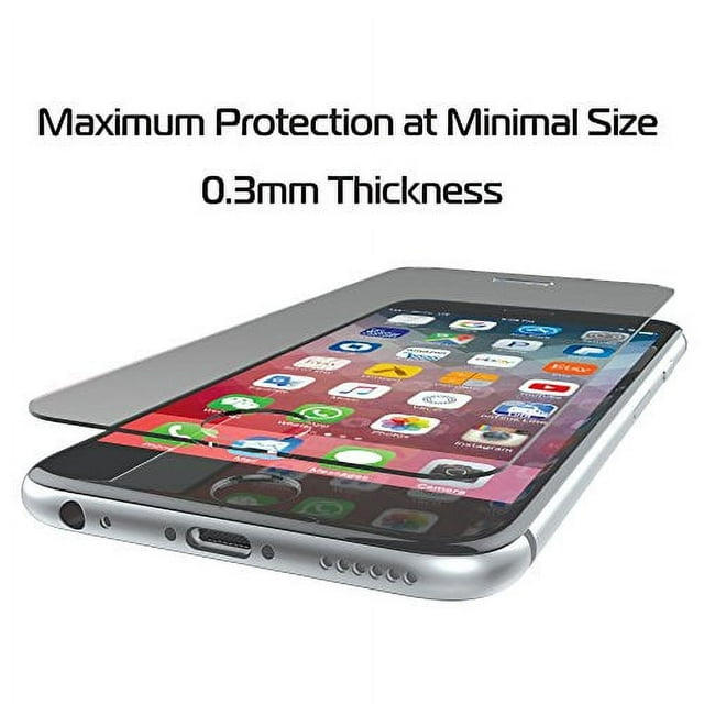Tzumi ProGlass for iPhone 6 Plus/6S Plus - Premium Tempered Glass ...