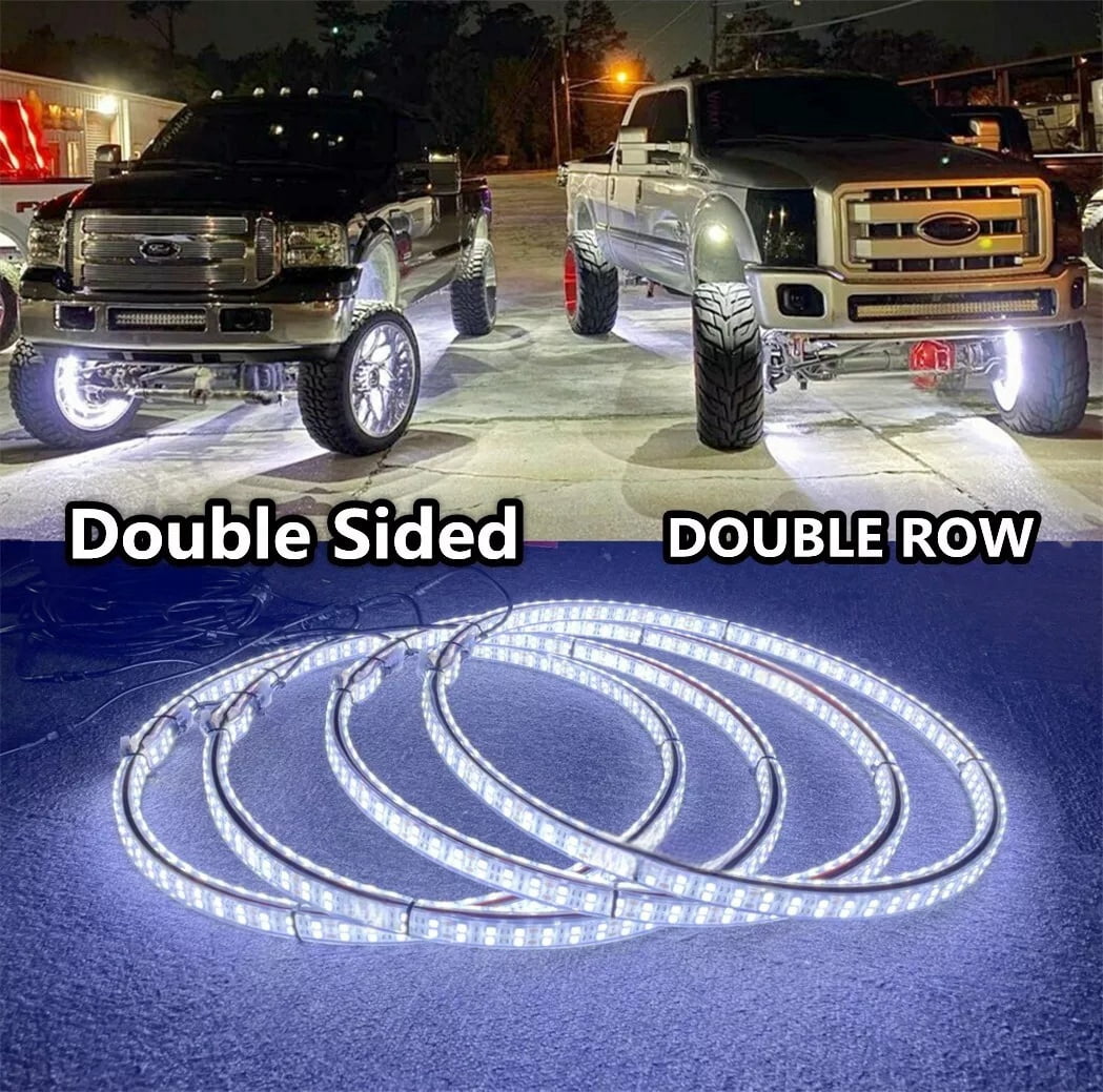 Tzvmnylighting Factory - Cold White Ring 15.5'' Double Sided Double ...