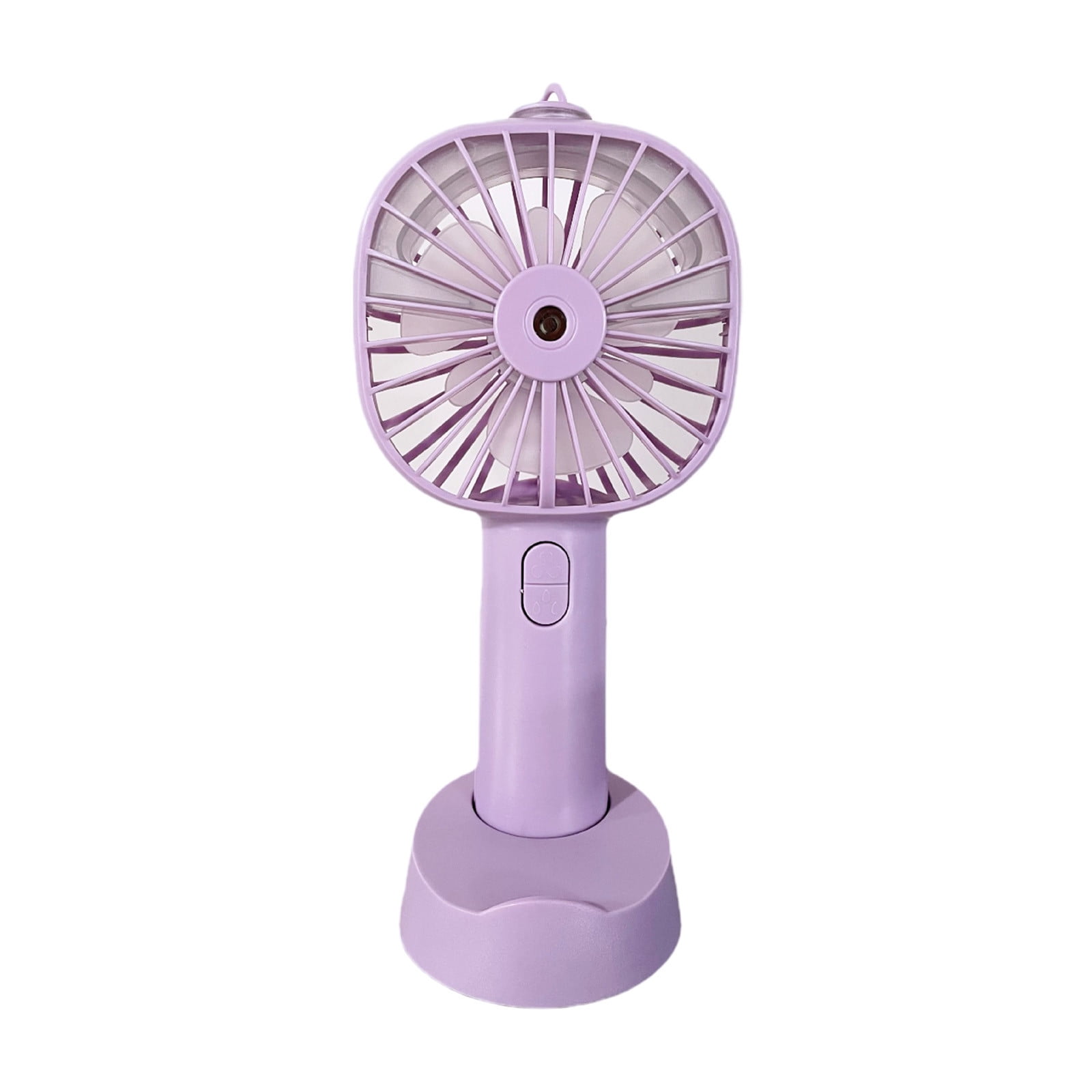 U-069 Purple Portable Spray Fan With Moisturizing Function 2 Speed ...