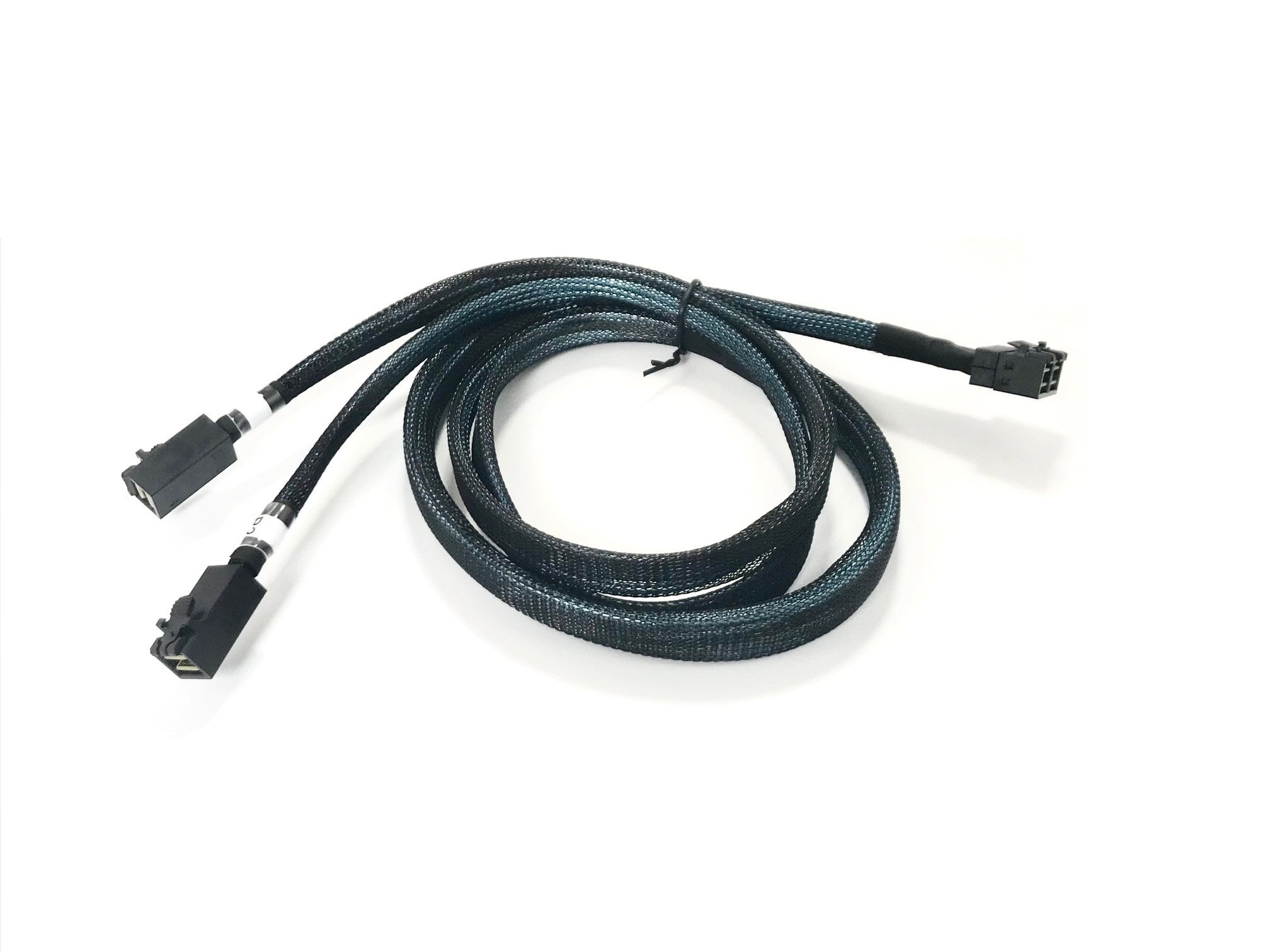 U.2 Enabled Cable 1M HD(x8 SFF-8643) to HD(W)(2 x4 SFF-8643 Mini SAS ...