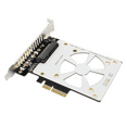 U.2 to PCIE Adapter PCI Express 3.0 X4/X8/X16 to SFF-8639 U.2 Adapter ...