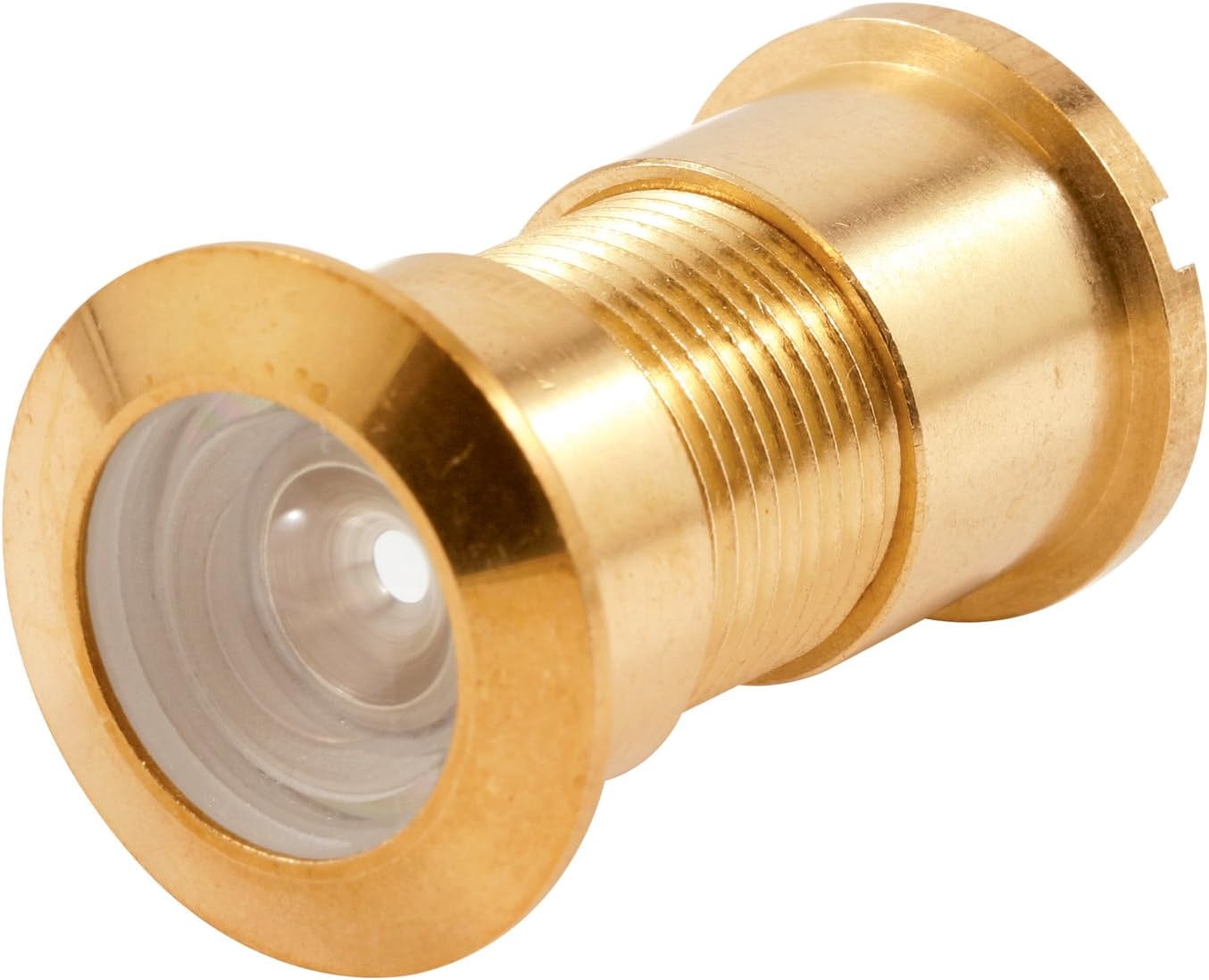 U 9896 Door Viewer, 130-Degree, Big Eye, 1-Inch Bore, Brass - Walmart.com
